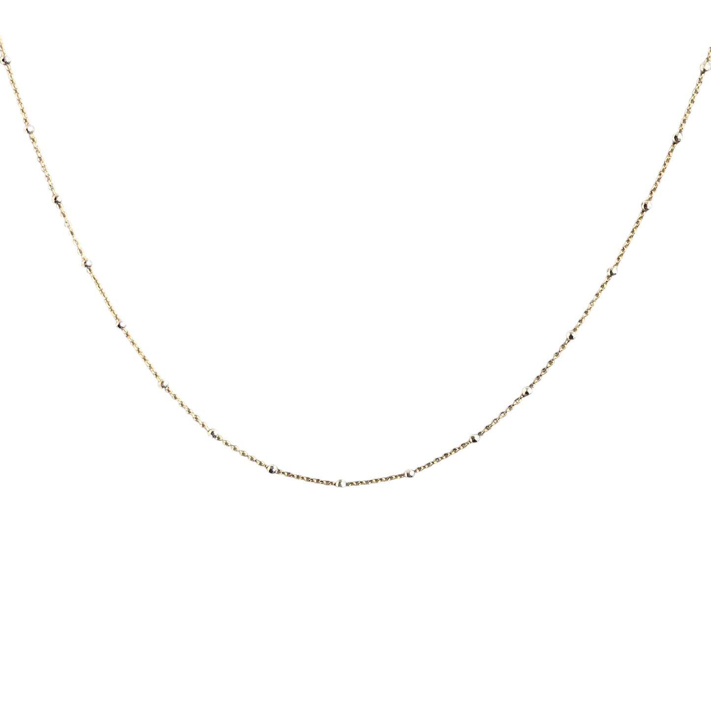 Two Tone Satellite Necklace – KYRI